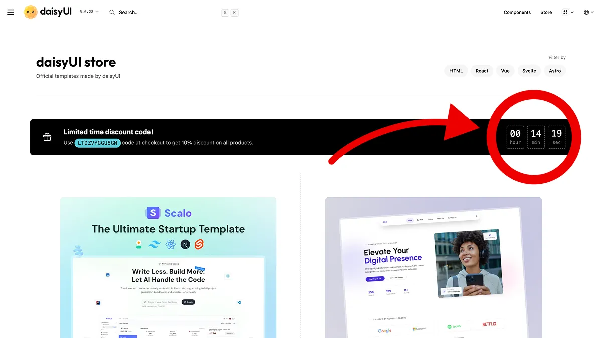 Official Daisyui Store — Daisyui Tailwind Css Component Ui Library